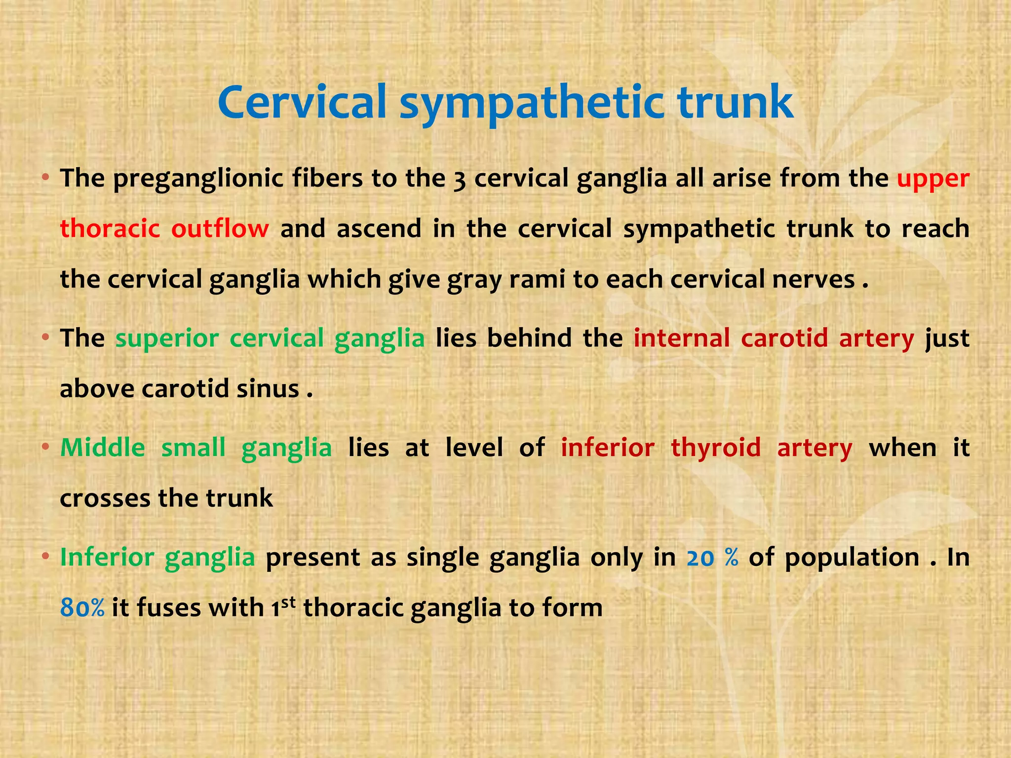 Sympathectomy | PPTX