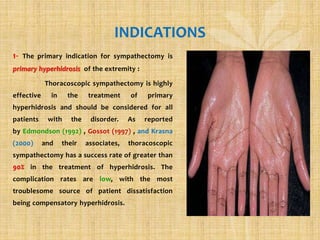 Sympathectomy | PPTX