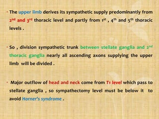 Sympathectomy | PPTX