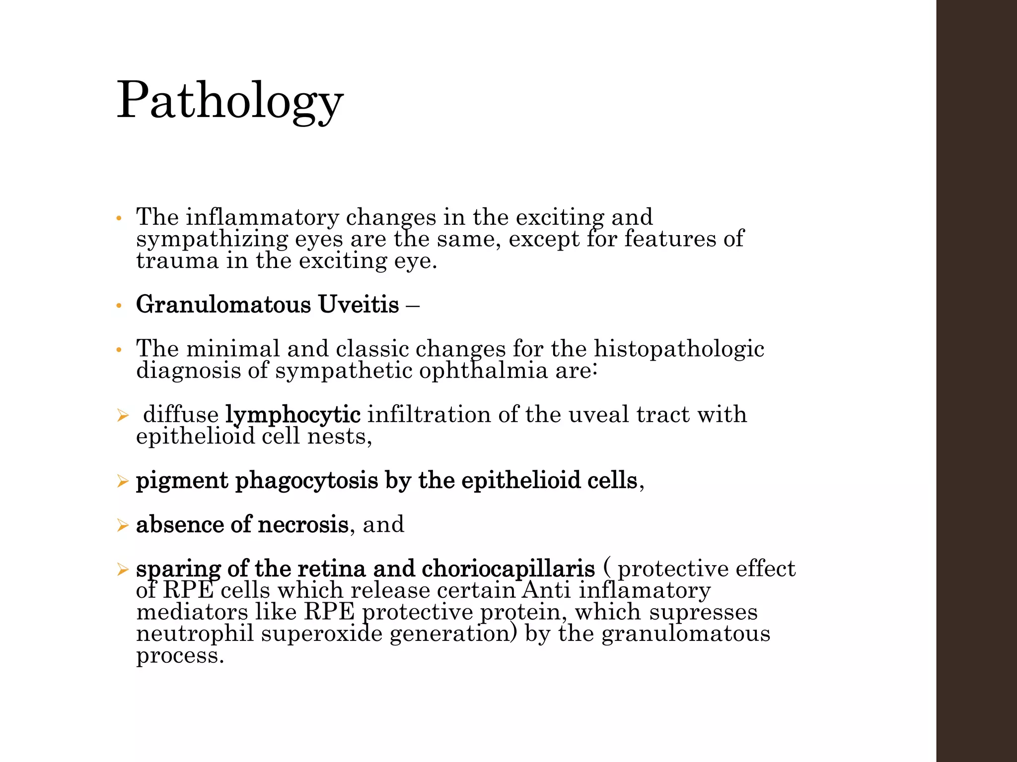 Sympathetic ophthalmitis | PPTX