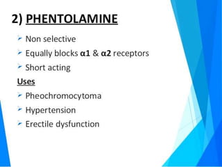 Sympatholytic drug | PPTX