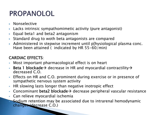 Sympatholytics | PPTX