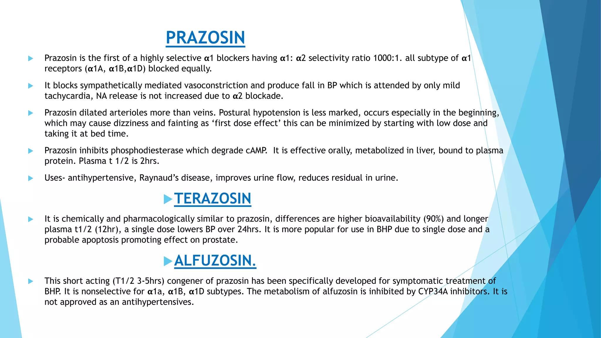 Sympatholytics by kahkesha | PPT