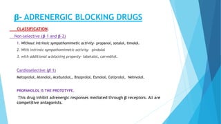 Sympatholytics by kahkesha | PPT