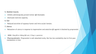 Sympatholytics by kahkesha | PPT