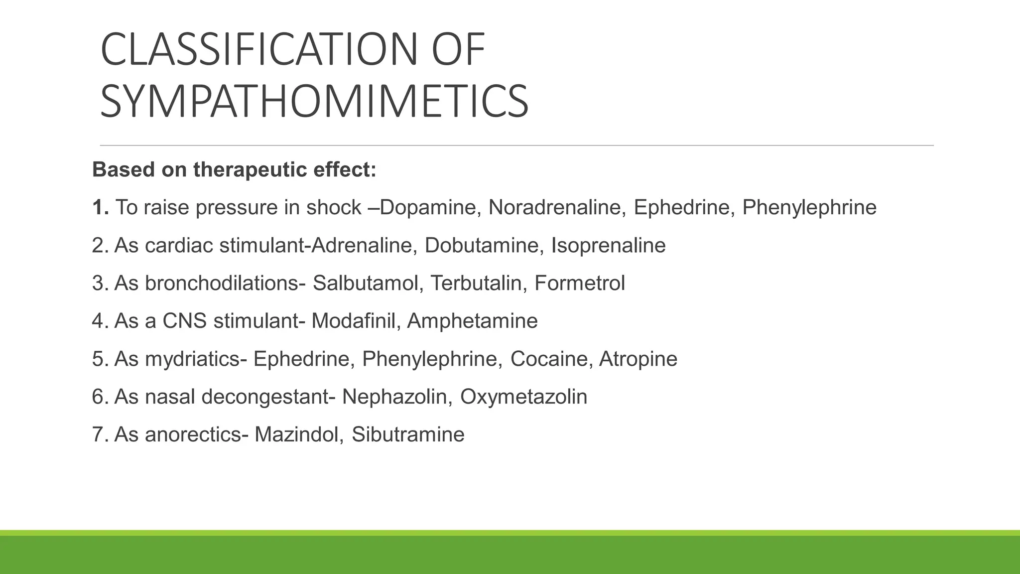 SYMPATHOMIMETIC AND ADRENERGIC DRUGS. PDF | PDF