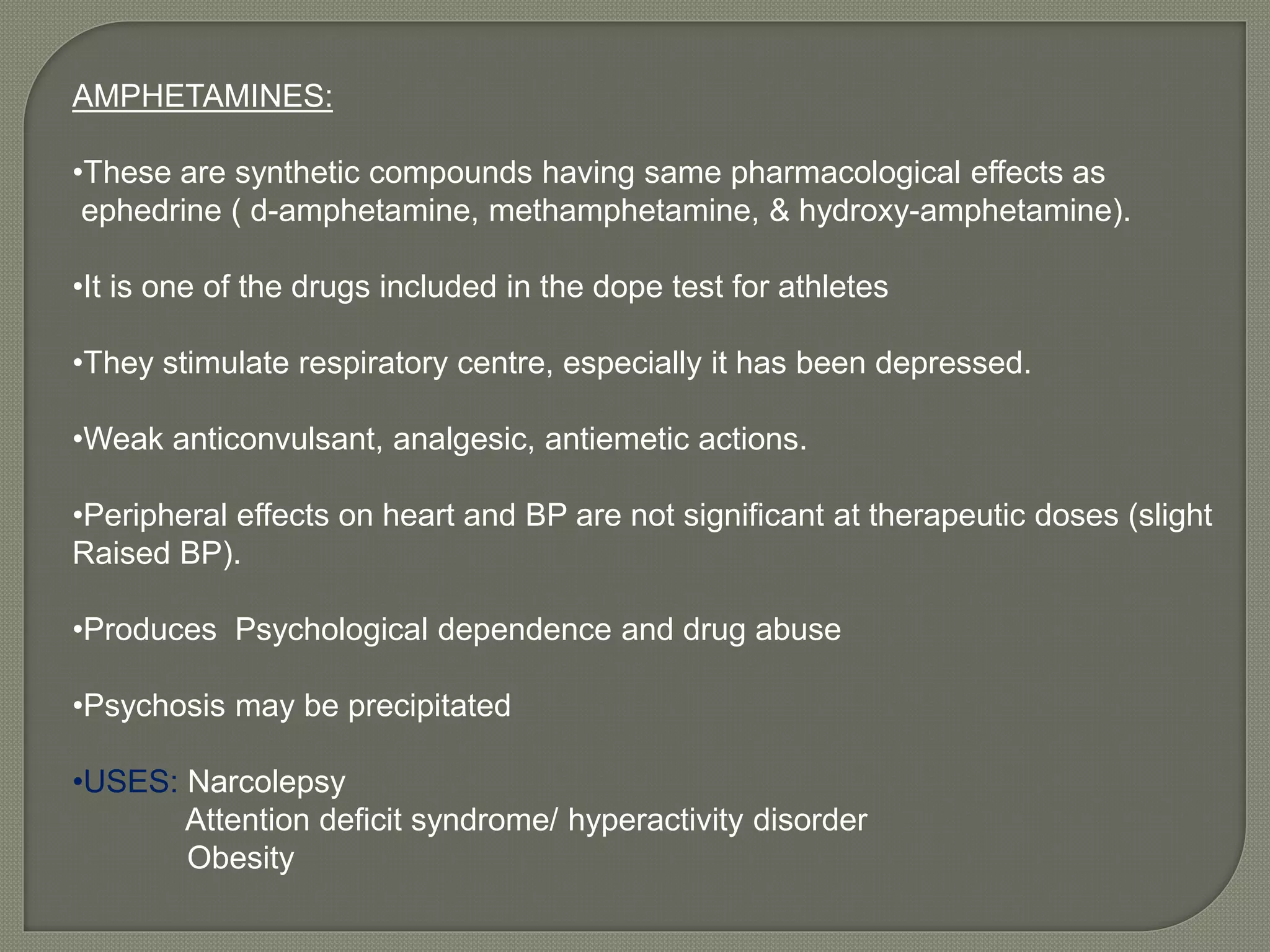 Sympathomimetic drugs | PPT