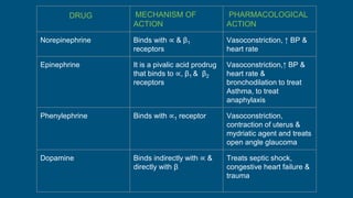 SYMPATHOMIMETIC DRUGS .pptx