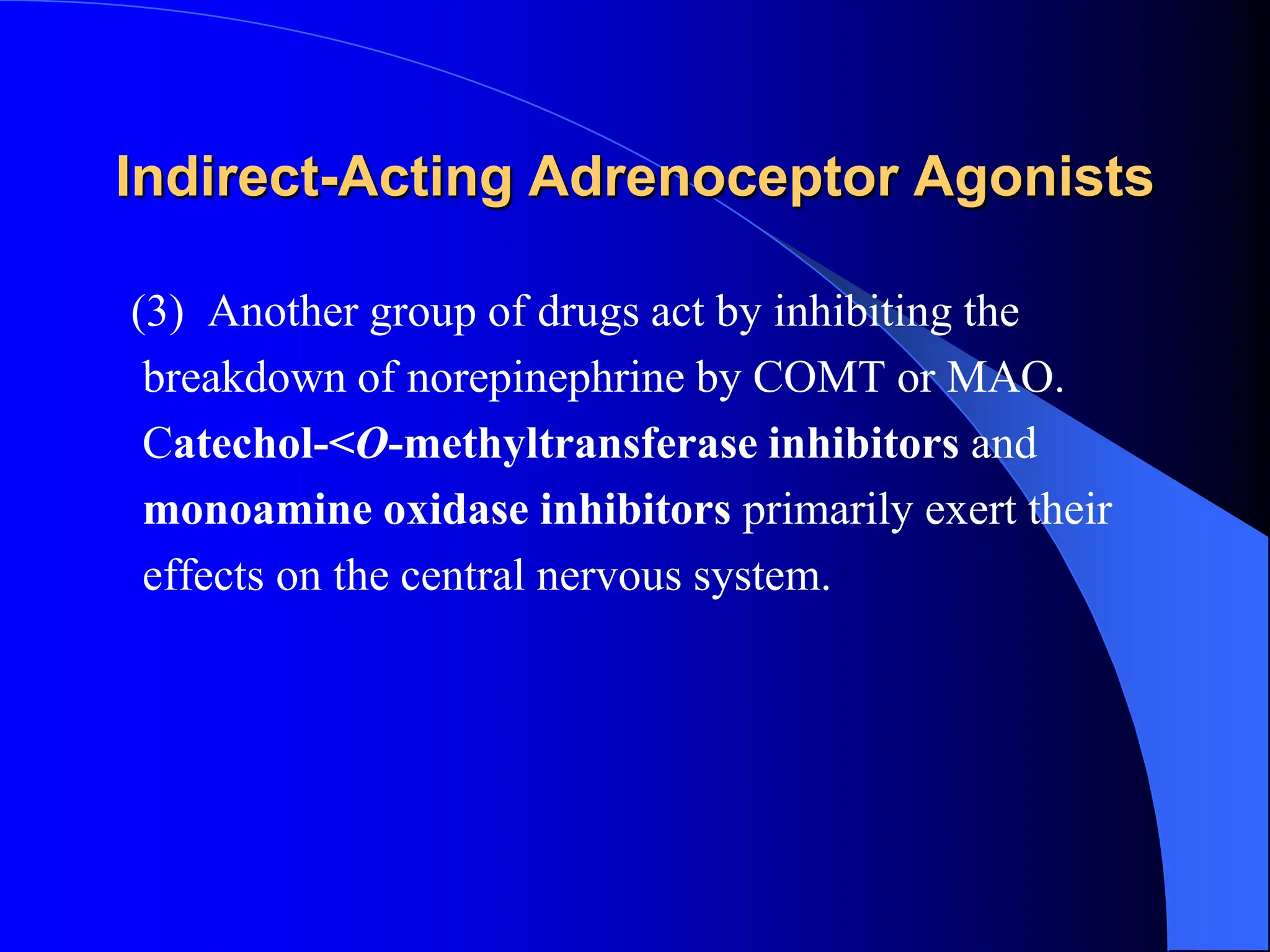 Sympathomimetic Drugs By Dr Fahad.pptx.. | PPTX