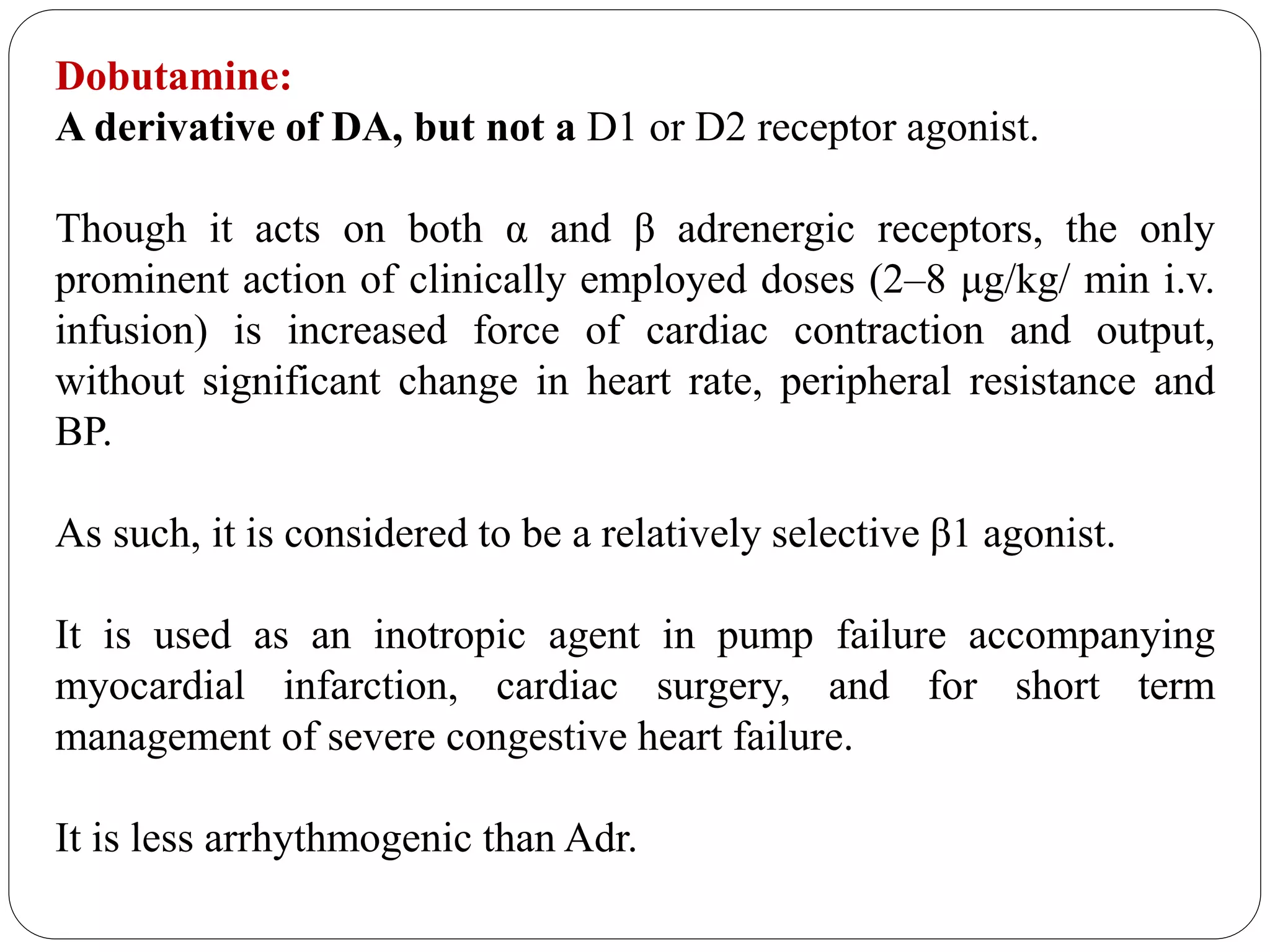 Sympathomimetic Drugs | PPTX