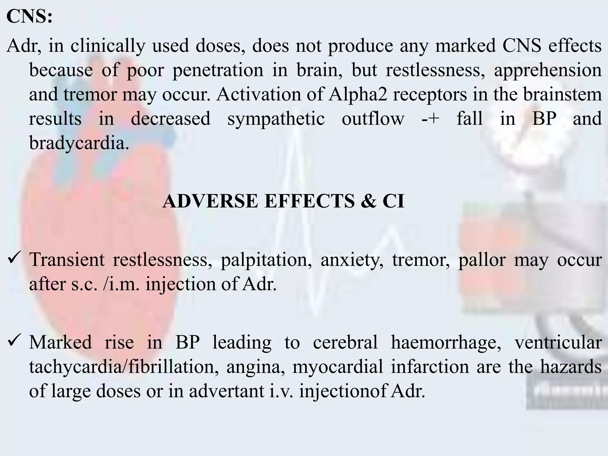 Sympathomimetics / ADRENERGICS / SYMPATHOLYTICS | PPTX