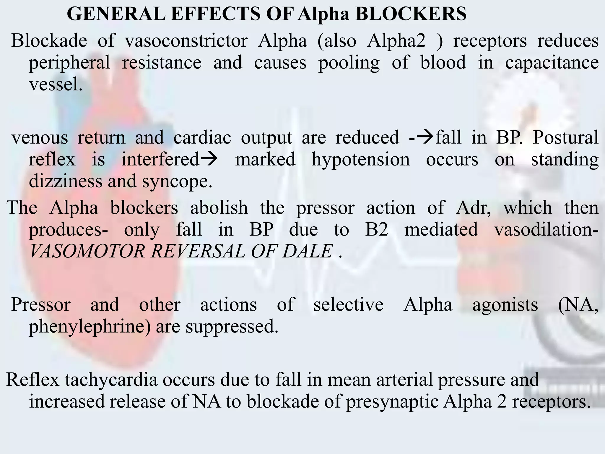 Sympathomimetics / ADRENERGICS / SYMPATHOLYTICS | PPTX