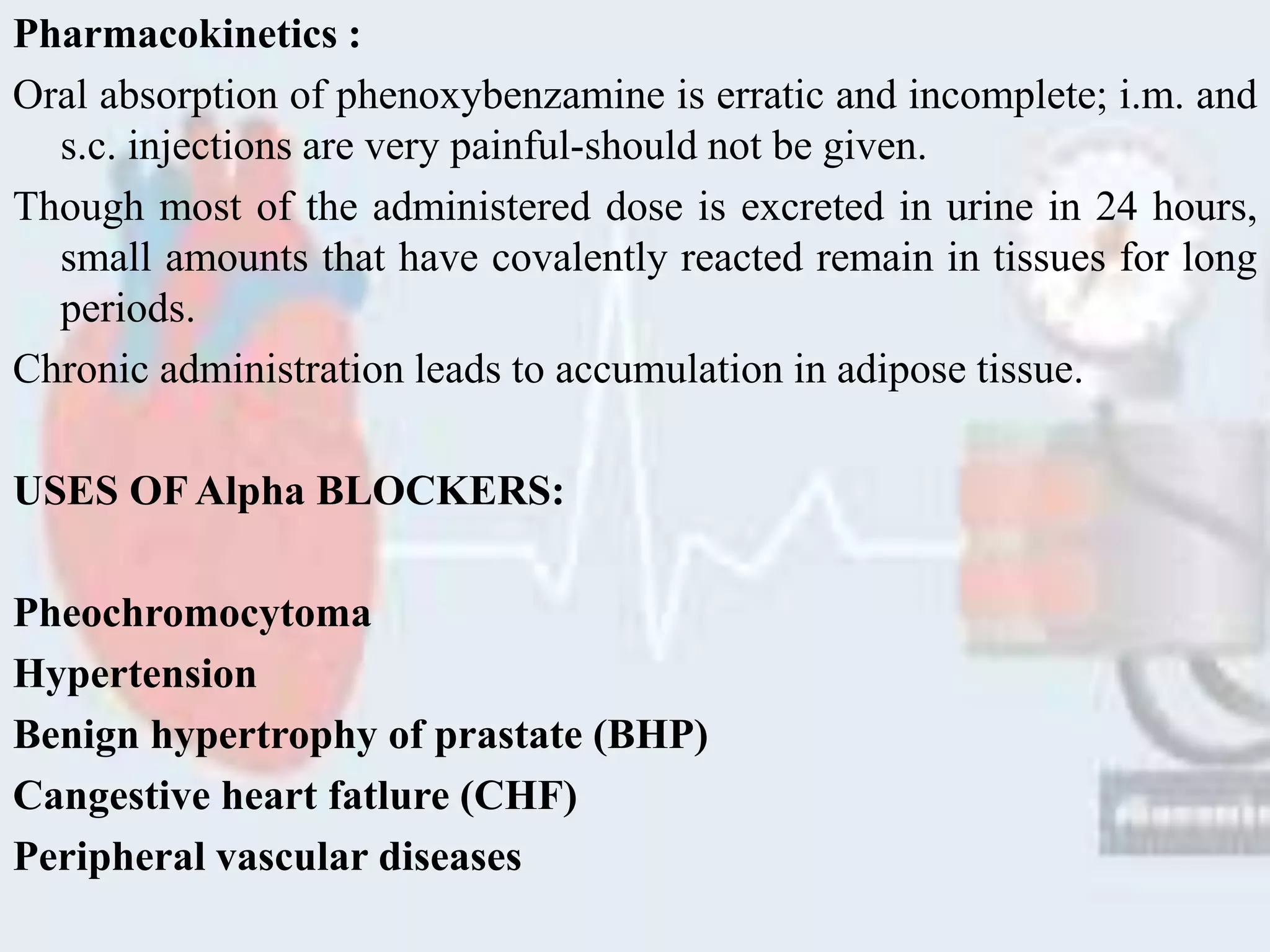 Sympathomimetics / ADRENERGICS / SYMPATHOLYTICS | PPTX