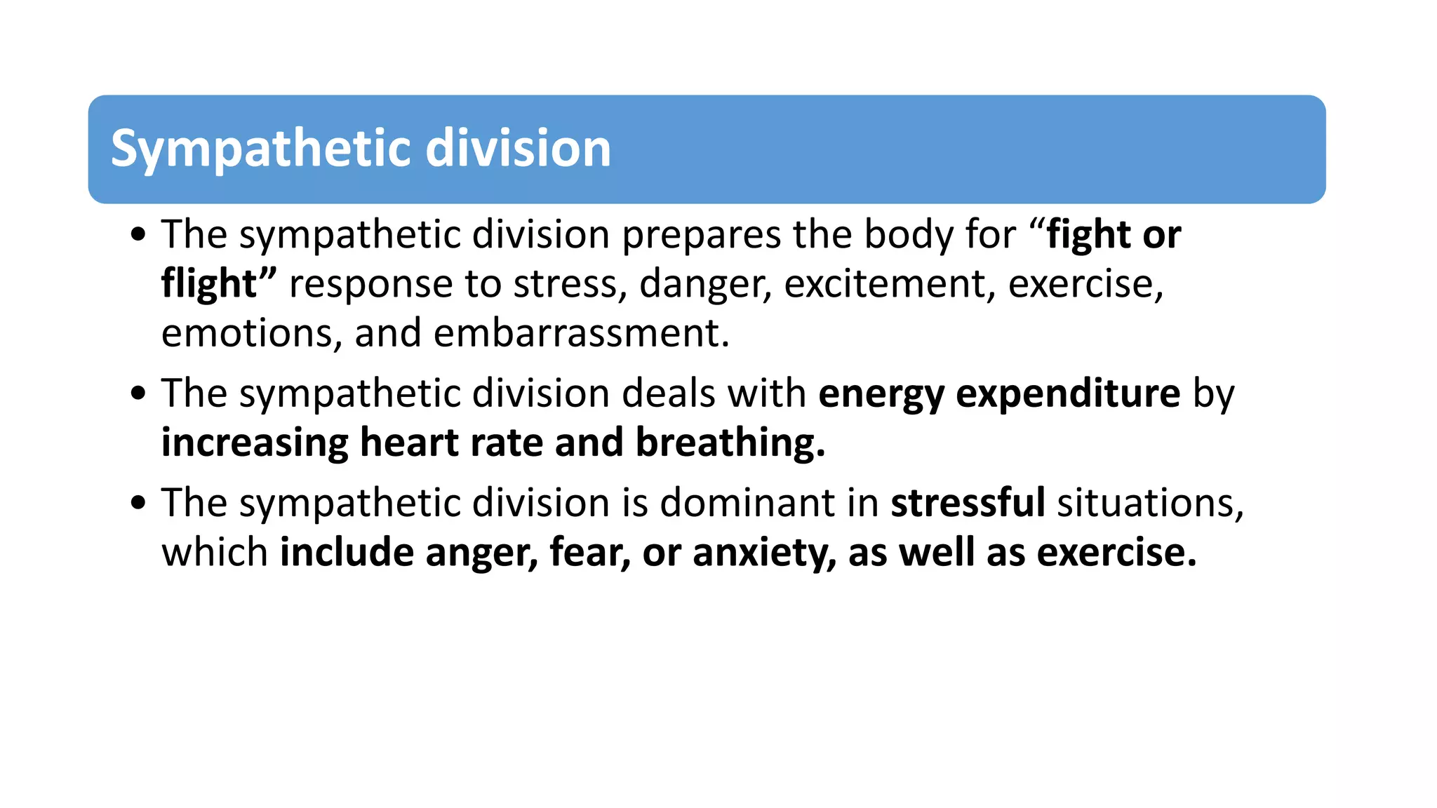 Sympathomimetics.pptx | Brain and Nervous System Disorders | Diseases ...