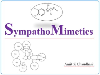 Sympathomimetics medicinal chemistry | PPTX