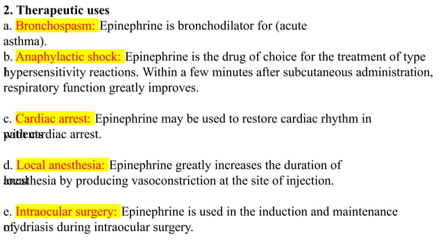 Unit 3 Sympathomimetic drugs/Adrenergic agonists U3.ptx