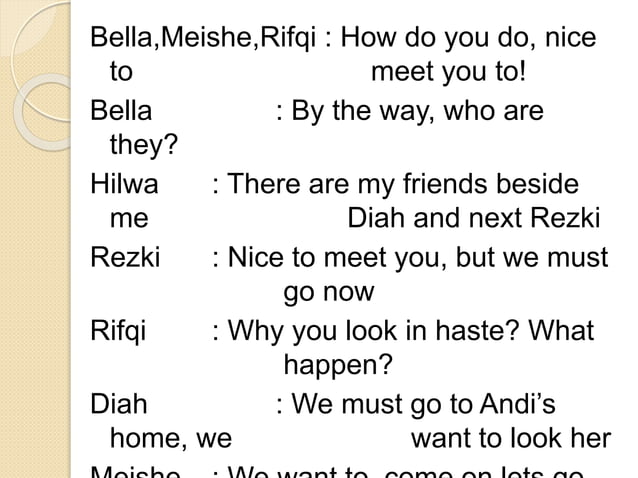 Expression, Respon, and Dialog of Sympathy | PPSX