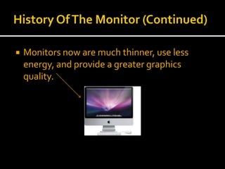 Symphanie smith history of monitors timeline