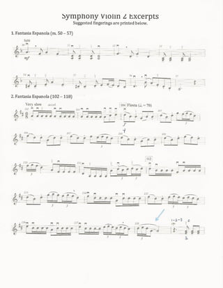 Symphony violin 2 | PDF