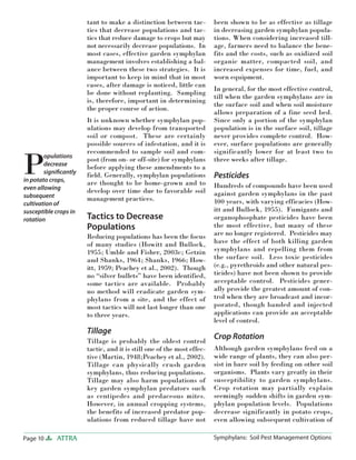 Symphylans: Soil Pest Management Options | PDF