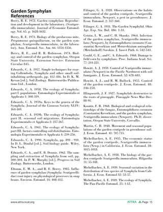 Symphylans: Soil Pest Management Options | PDF