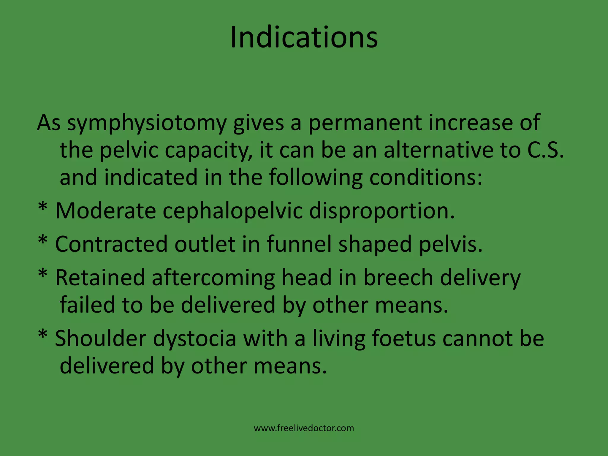 Symphysiotomy | PPTX
