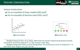 Genetic Programming for Evolutionary Feature Construction | PPT