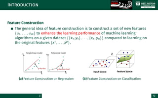 Genetic Programming for Evolutionary Feature Construction | PPT