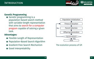 Genetic Programming for Evolutionary Feature Construction | PPT