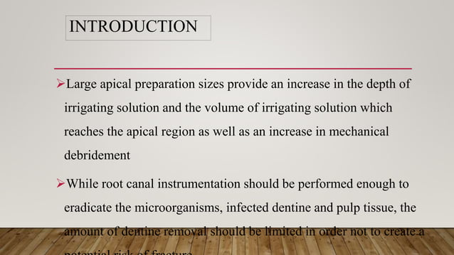 SYMPOSIUM -GREATER TAPER IN ENDODONTICS.pptx