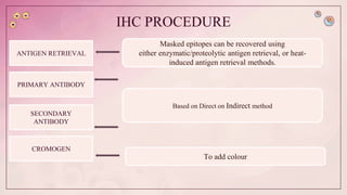 IHC in cancer diagnosis | PPTX