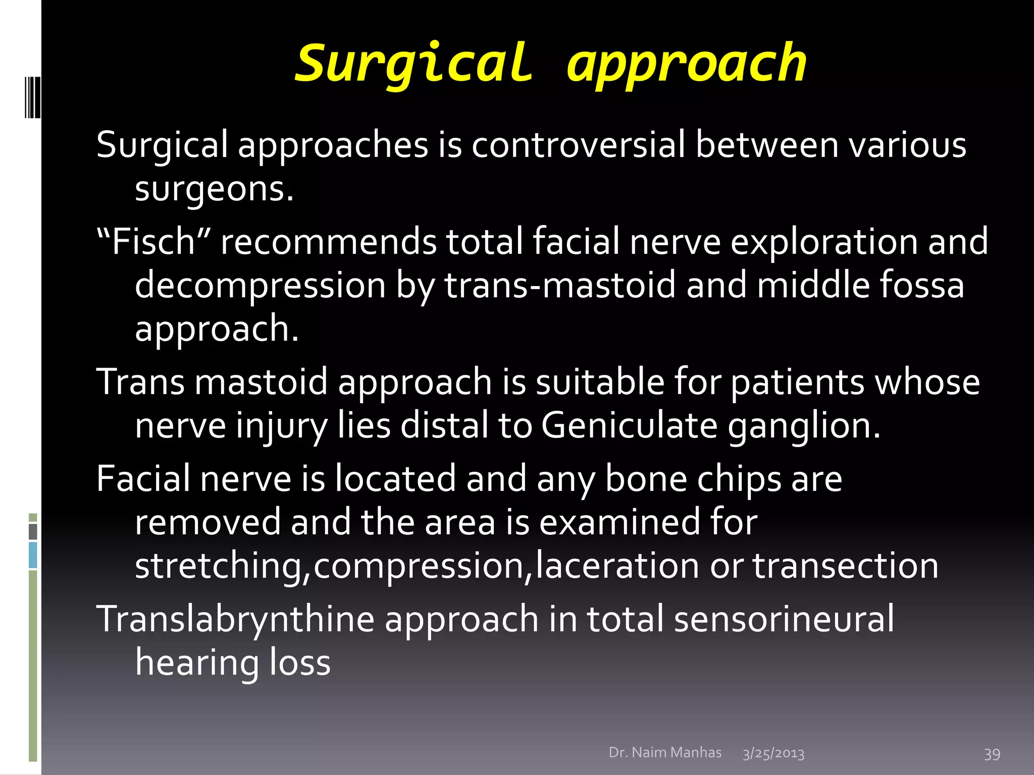 temporal bone fractures | PPTX