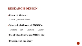 MOOCs for English Language Learning | PPT