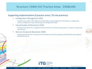 CMMI for Services v2.0 Changes, Practice Areas, Appraisals | PPTX