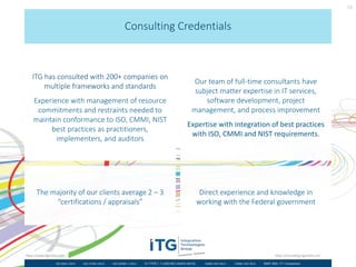 CMMI for Services v2.0 Changes, Practice Areas, Appraisals | PPTX