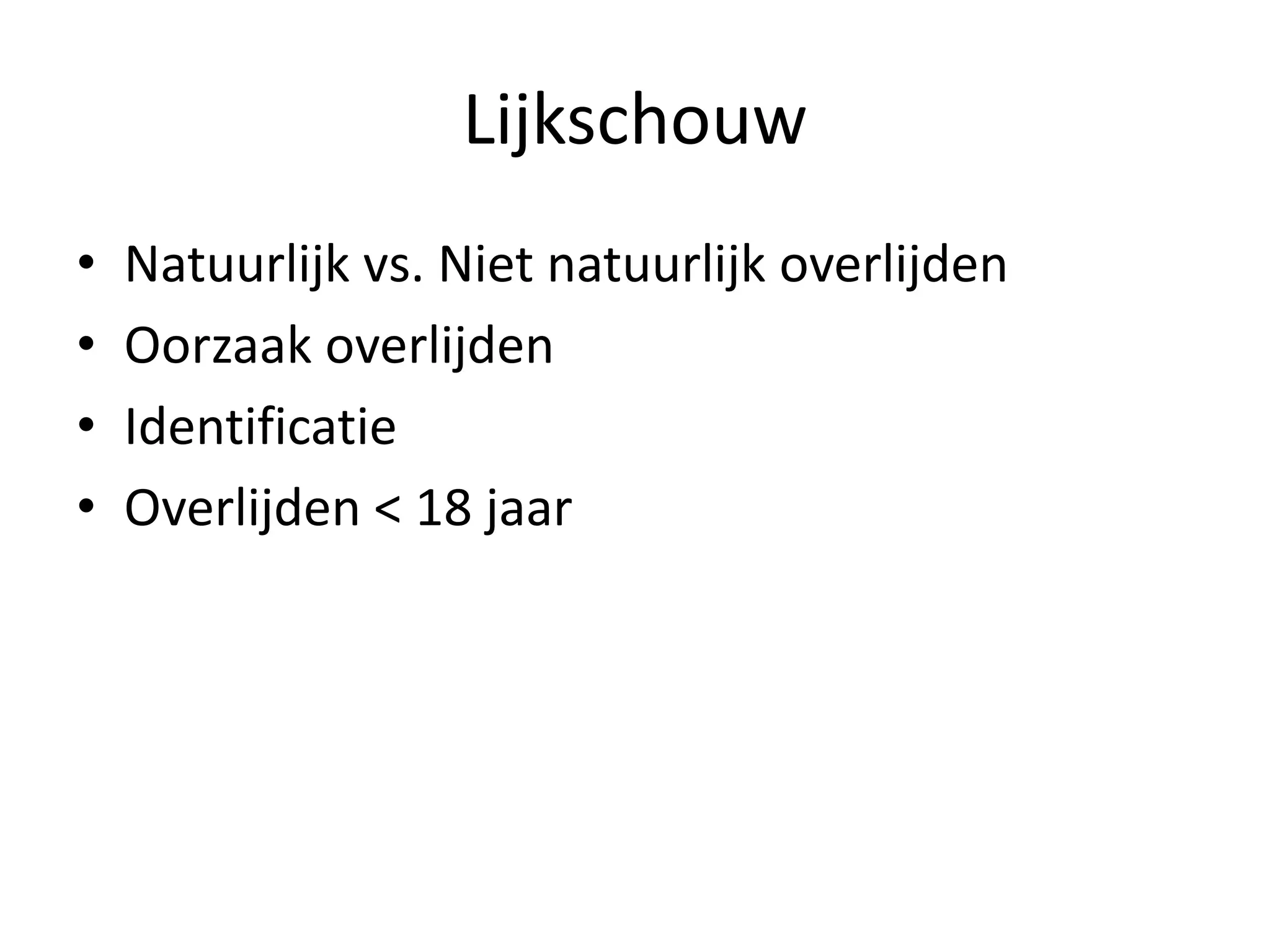 Werken als forensisch geneeskundige | PPTX