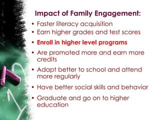 Symposium on Parent Engagement - Session 3 "How Family Engagement ...