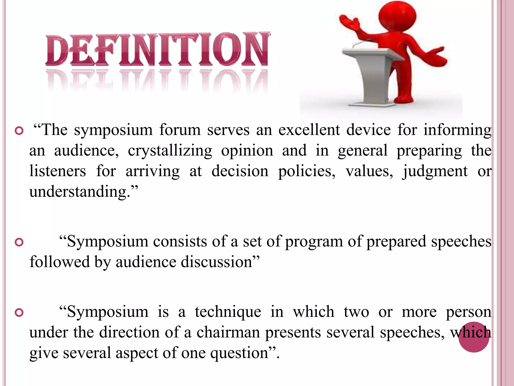 Symposium | PPTX