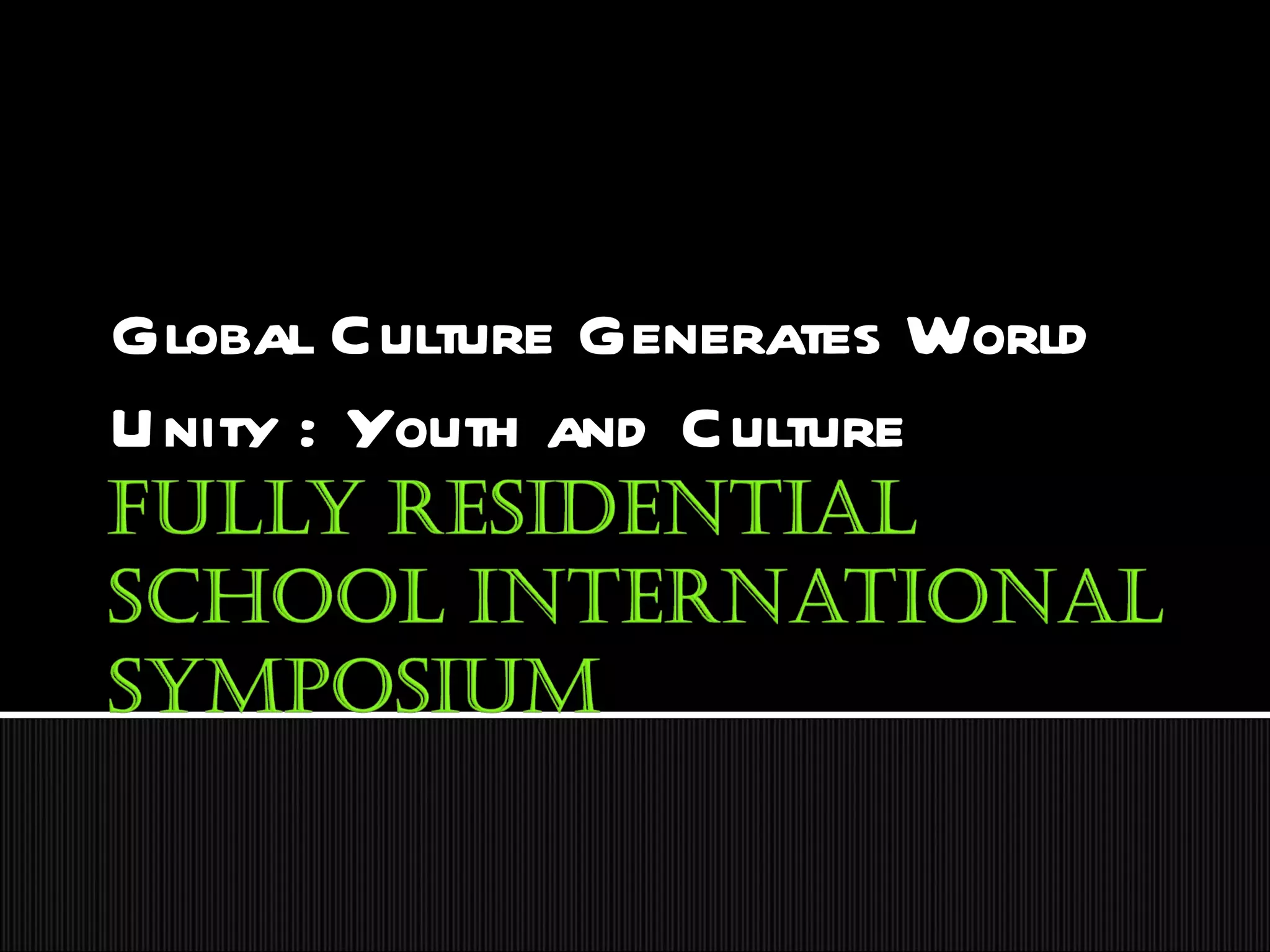 Symposium presentation | PPT