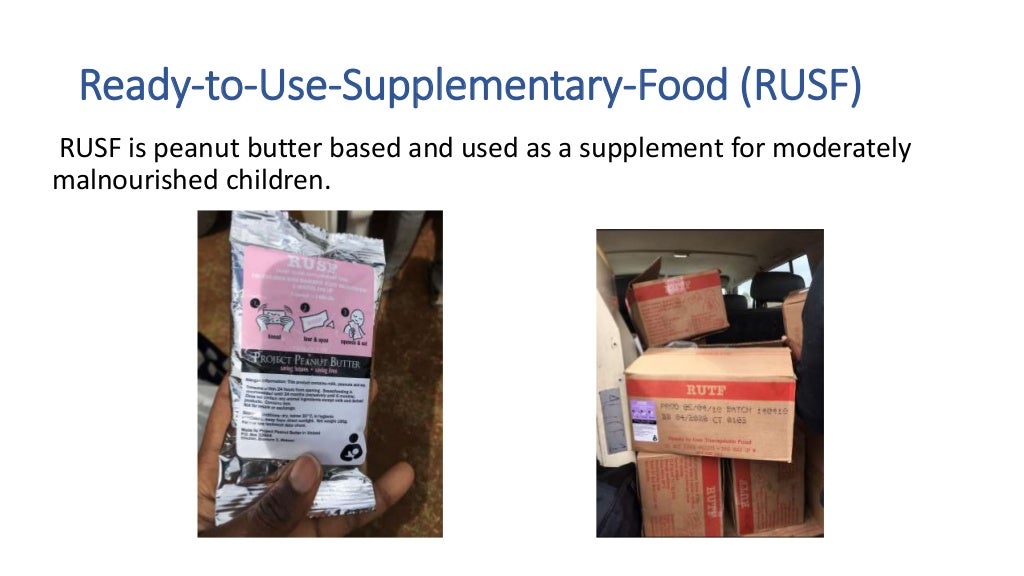 TESTING A READY-TO–USE–SUPPLEMENTARY-FOOD (RUSF) OF HIGHER PROTEIN QU…
