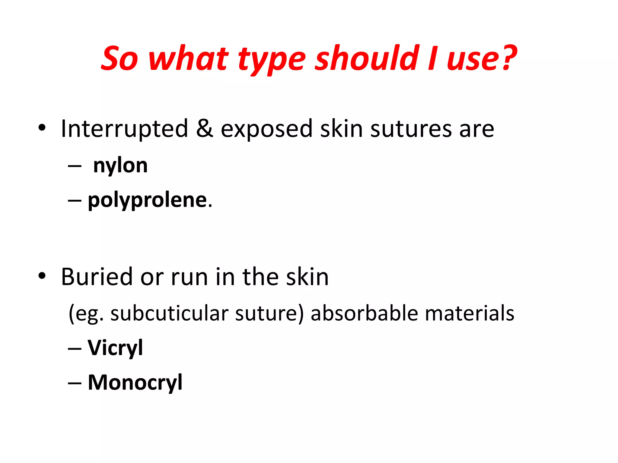 Symposium sutures grafts and meshes amit and vipin | PPT