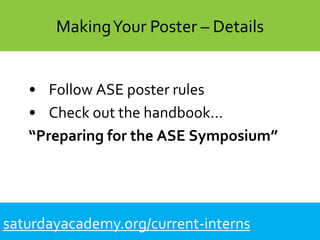 Preparing for the ASE Symposium | PDF | Skin and Dermatology | Diseases ...