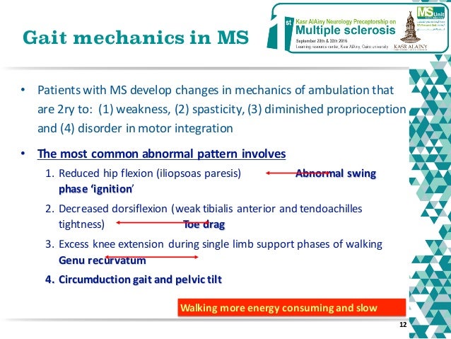 Symptomatic treatment in Multiple Sclerosis