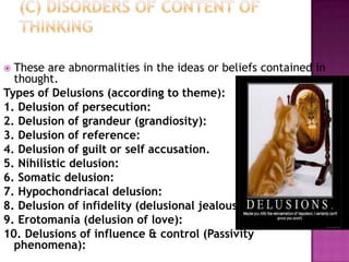 Symptomatology | PPTX | Brain and Nervous System Disorders | Diseases ...