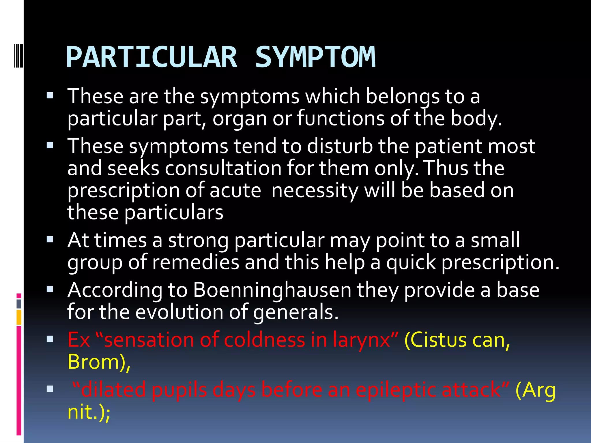Symptomatology | PPTX