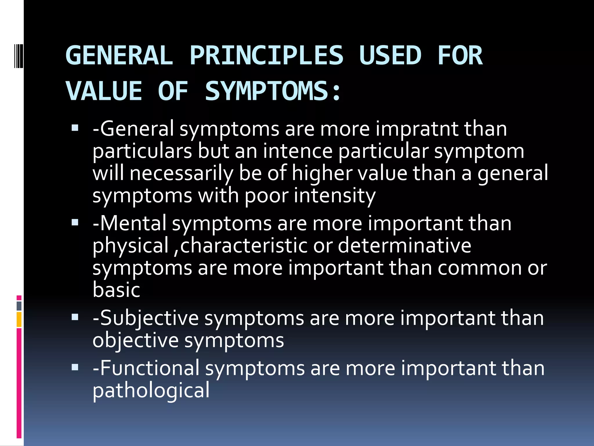 Symptomatology | PPTX