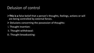 SYMPTOMATOLOGY IN PSYCHIATRY ILLNESS.pptx