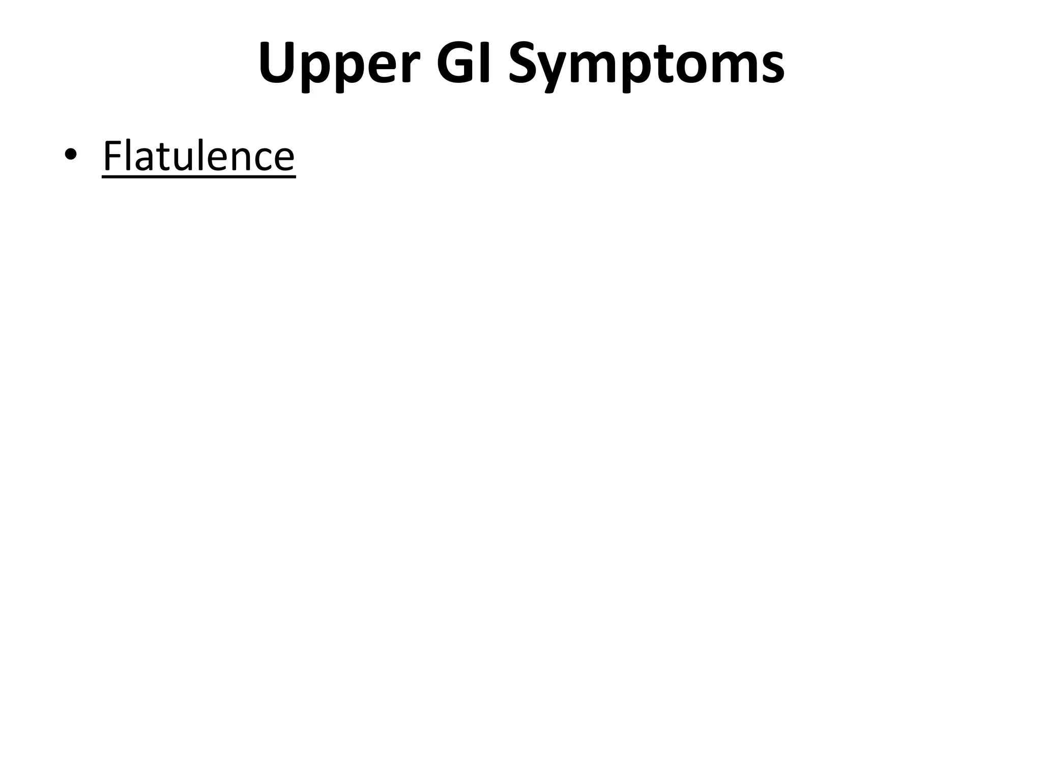Symptomatology of Gastrointestinal System | PPTX