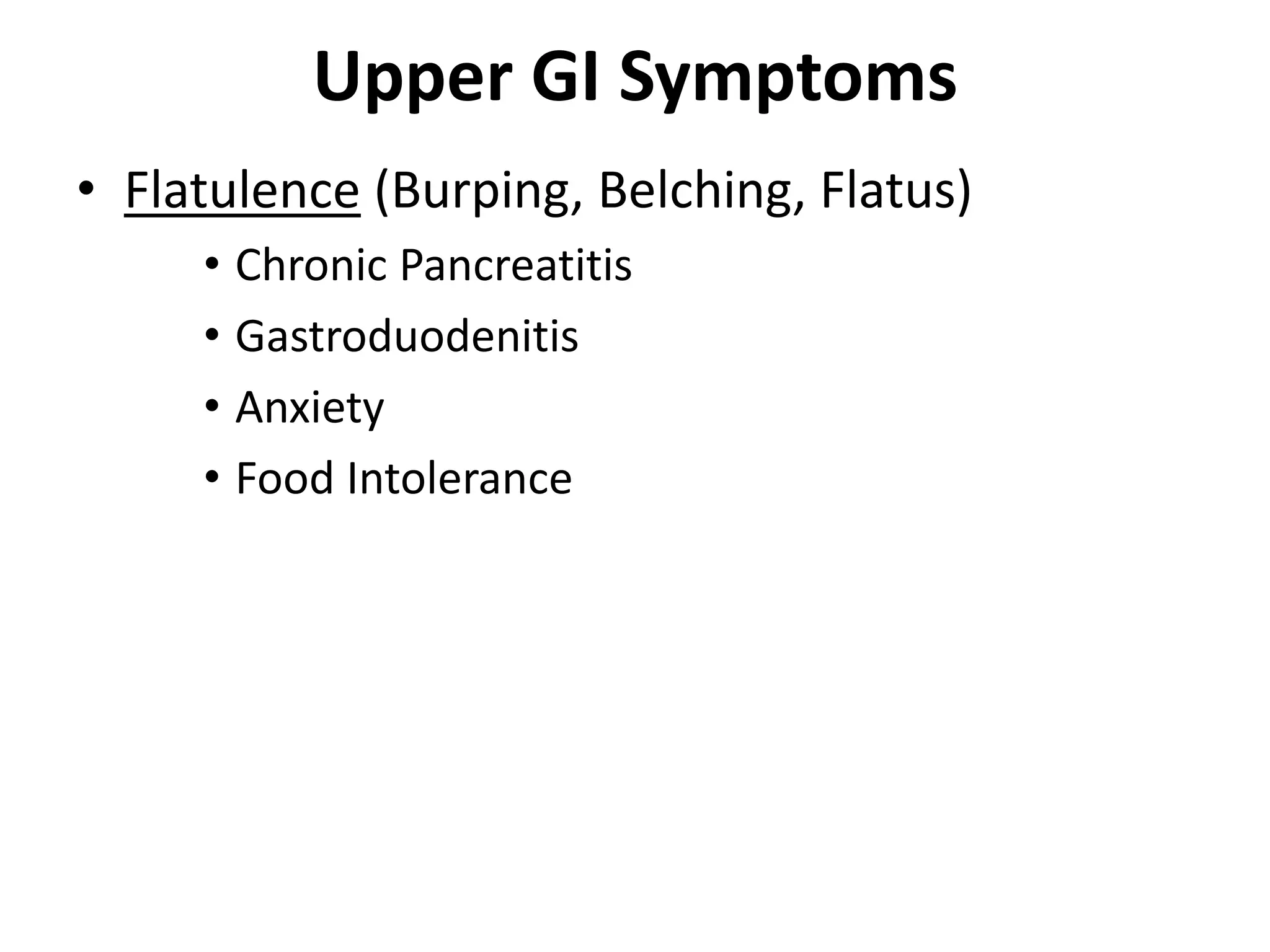 Symptomatology of Gastrointestinal System | PPTX