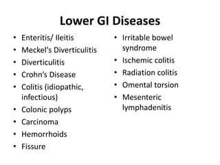 Symptomatology of Gastrointestinal System | PPTX